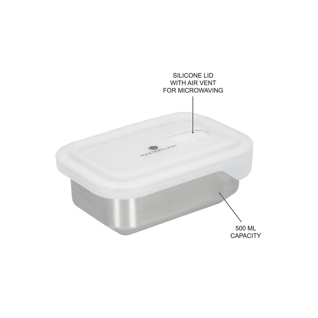 MasterClass All-In-One Cook Freeze & Heat Stainless Steel Container 50